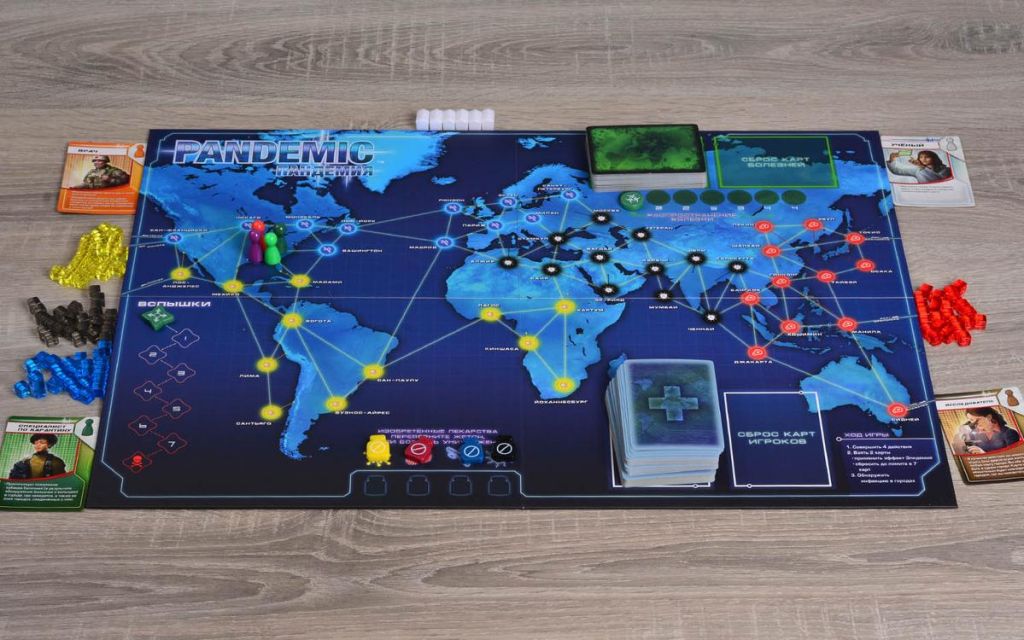 Правила игры Пандемия | Купить настольную игру в магазинах Мосигра