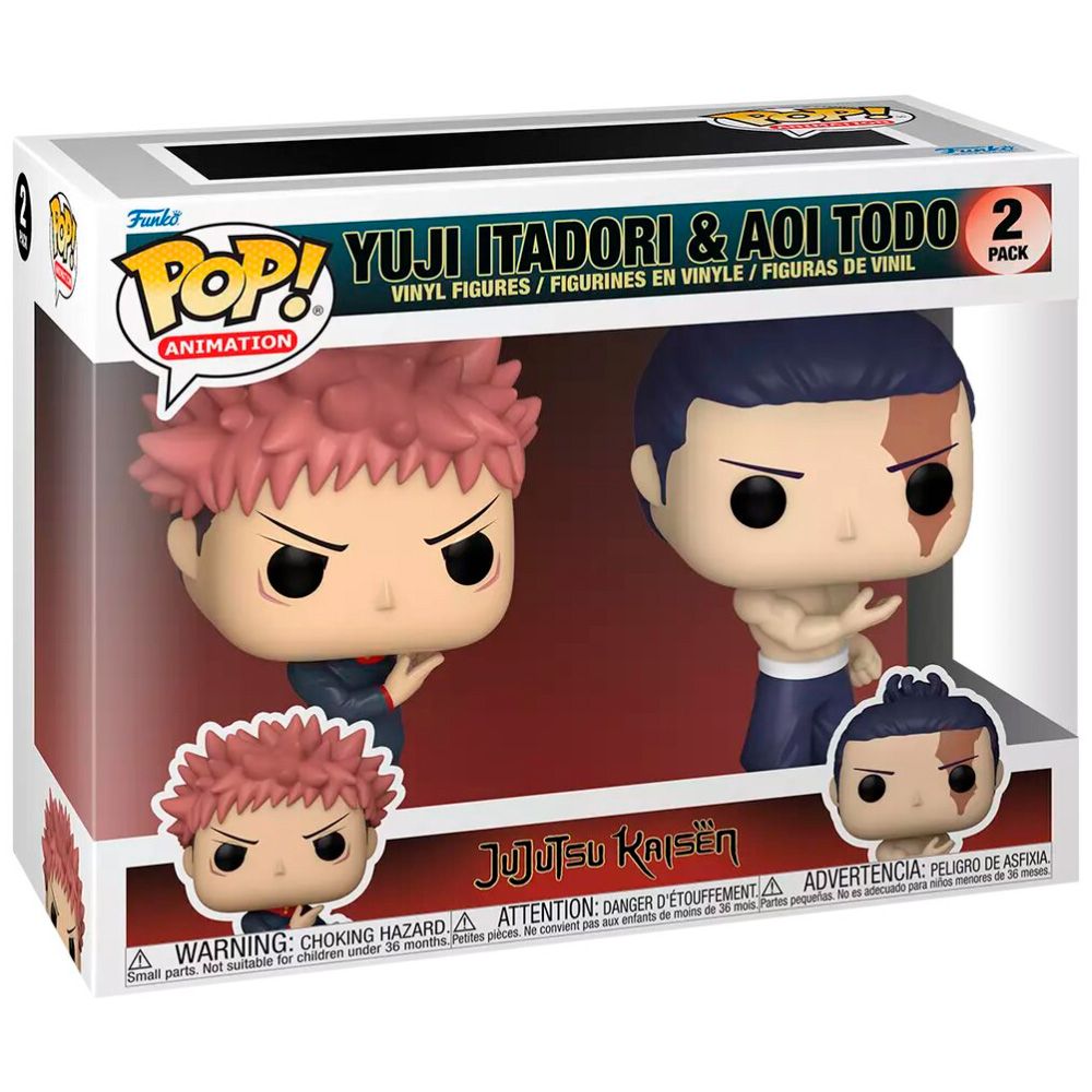Фигурка Funko POP! Deluxe. Магическая битва: Итадори и Тодо | Купить ...