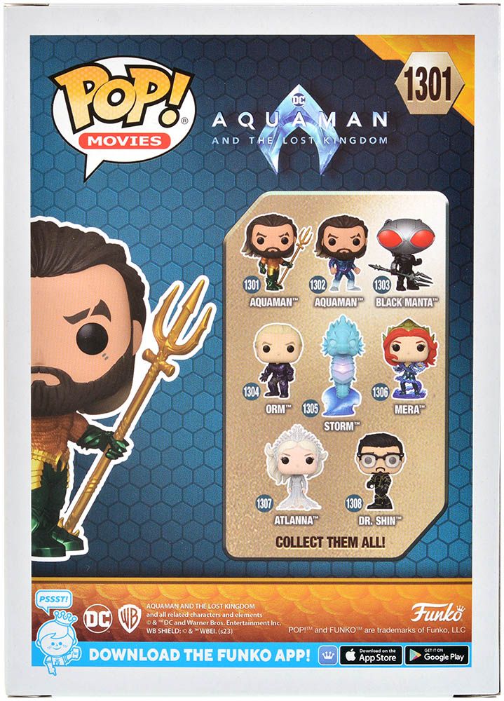 Фигурка Funko POP! DC: Аквамен | Купить настольную игру в магазинах Мосигра